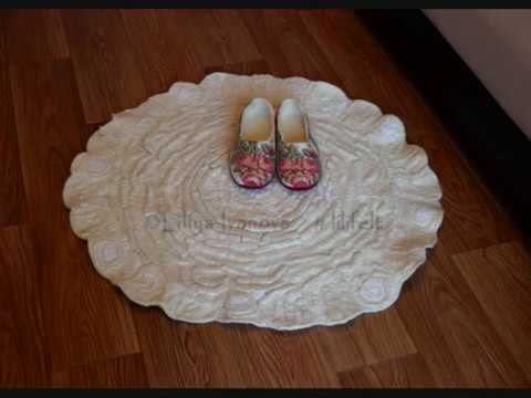 Ковры валяные, мастер Лилия Иванова, lilifelt