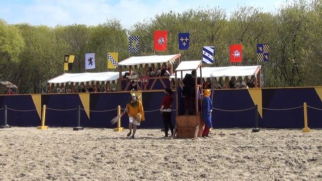 20160501 Турнир Святого Георгия 2016. Первый раунд. Джостинг (сшибки на копьях)