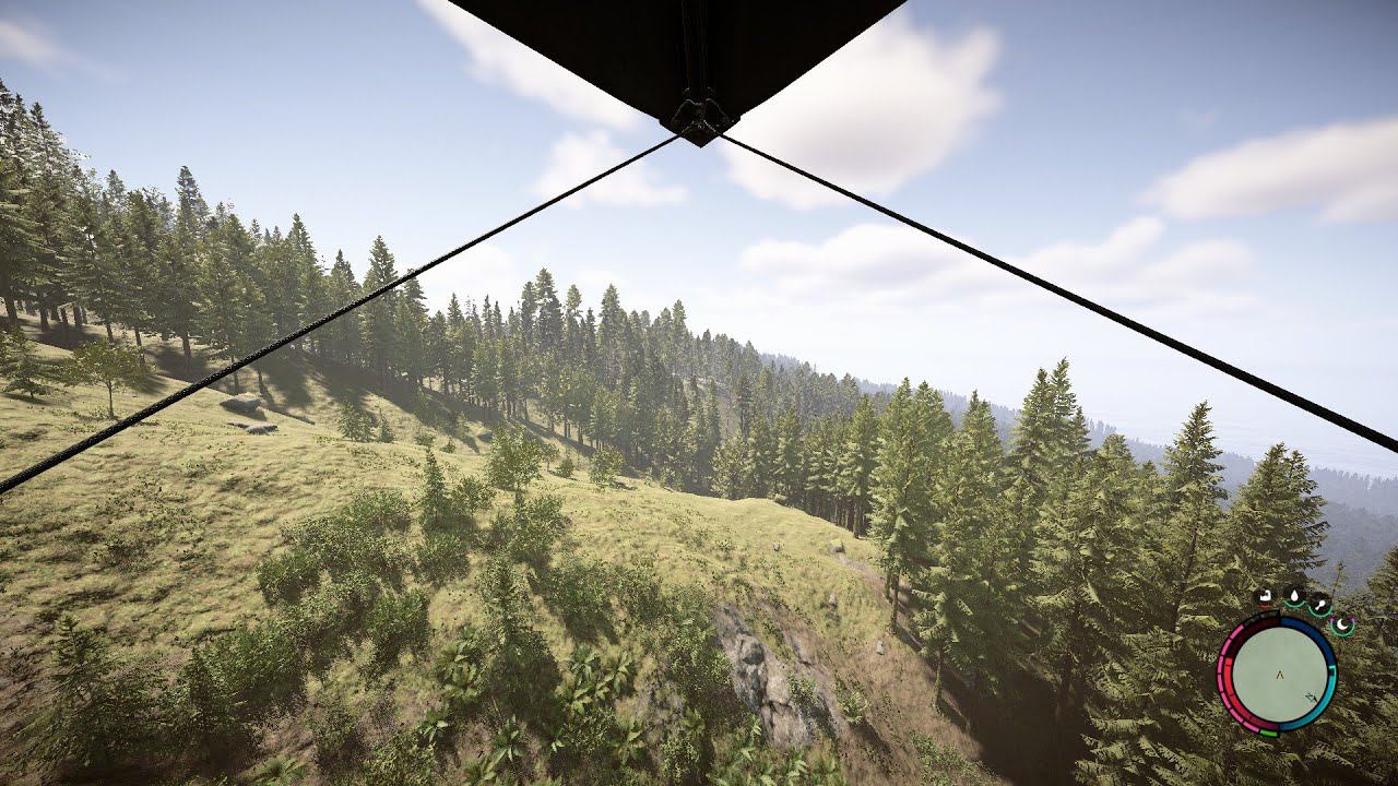 Sons of The Forest. Дельтаплан.