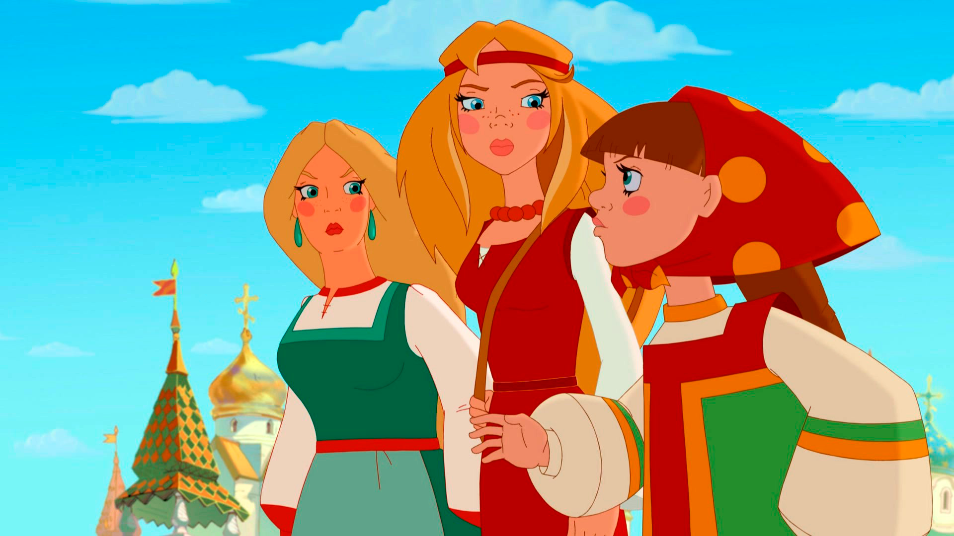 МУЛЬТИК ДЛЯ ДЕТЕЙ ТРИ БОГАТЫРЯ - МУЛЬТ ИГРА ДЛЯ МАЛЫШЕЙ