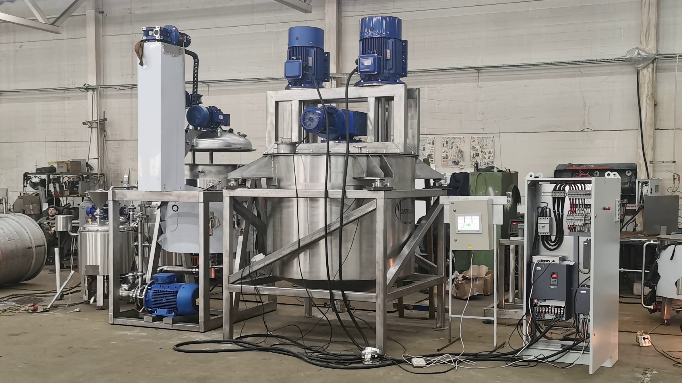 Диссольвер для ЛКМ ДС-2м³  - быстрое видео