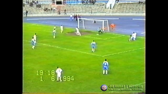 Динамо" (Ставрополь) - "КАМАЗ" (Набережные Челны) 1:1. Чемпионат России по футболу 1994