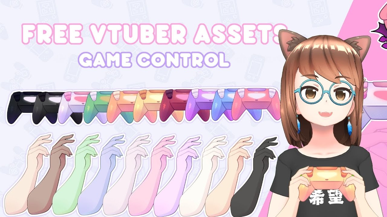 Добавляем джойстик _Геймпад к 2D _ 3D-модели. VTube Studio #4.1_ Плагины. Nyarupad🎮 Spud Controller