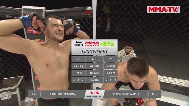 ММА Серия-45: Peter Strike | Фарход Ибрагимов (Таджикистан) - Вячеслав Самсель (Россия)