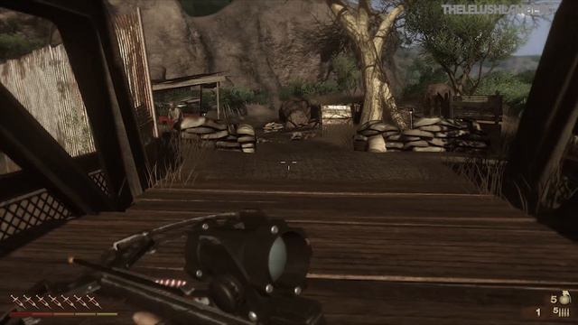 ИЗ АК И АРБАЛЕТА РАЗНЕС АВАНПОСТ В FAR CRY 2