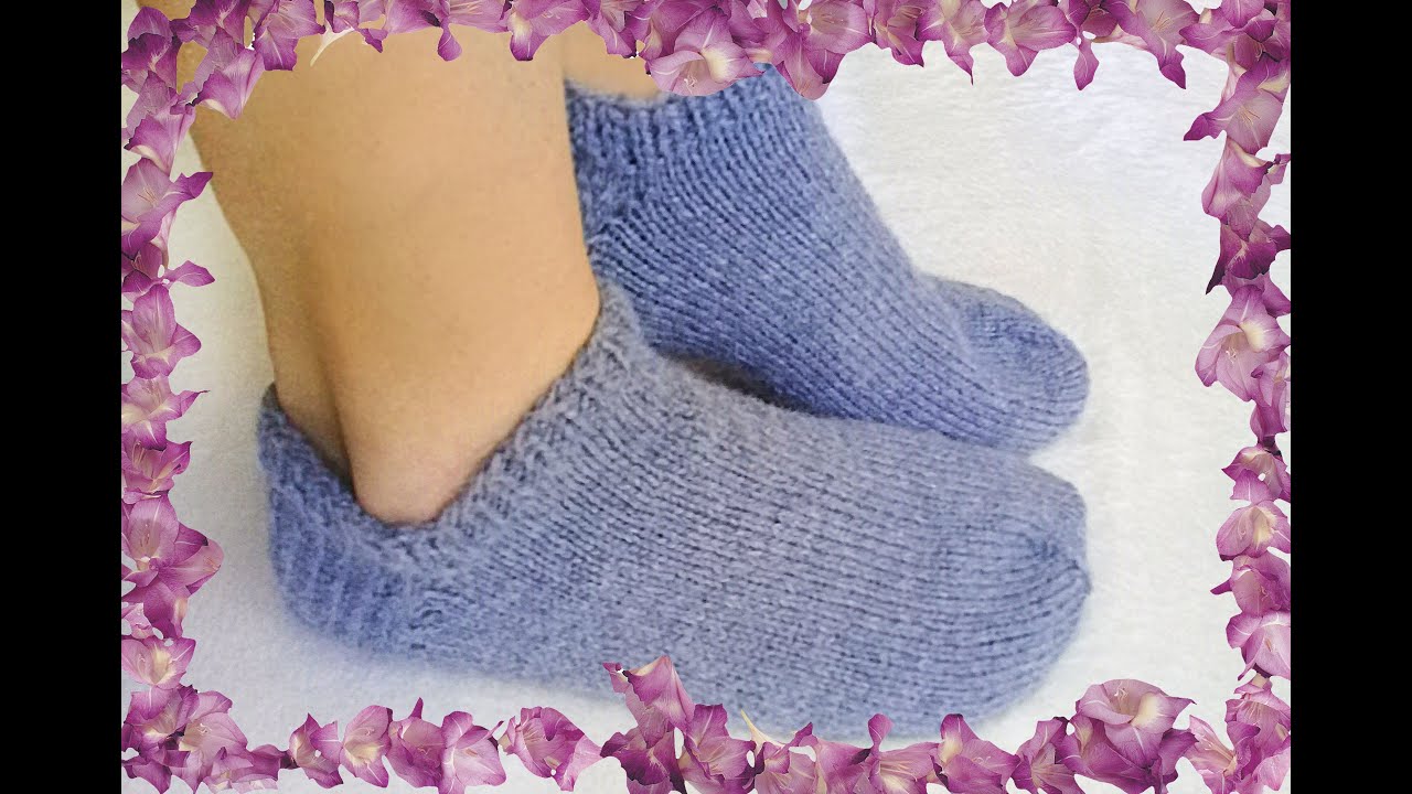 Следки спицами / МАСТЕР-КЛАСС для начинающих