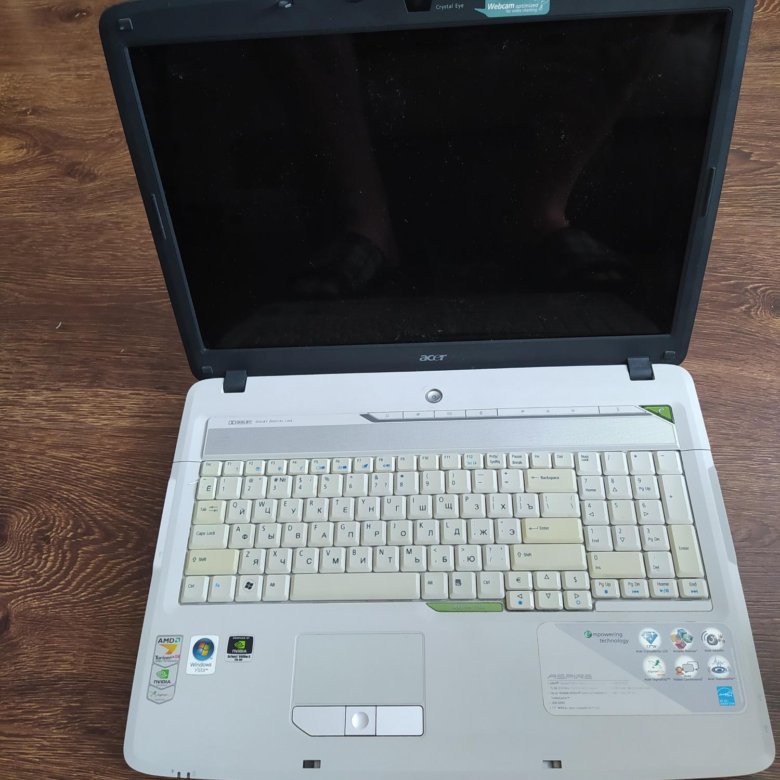 Ноутбук Acer ASPIRE 7520G полная разборка.mp4