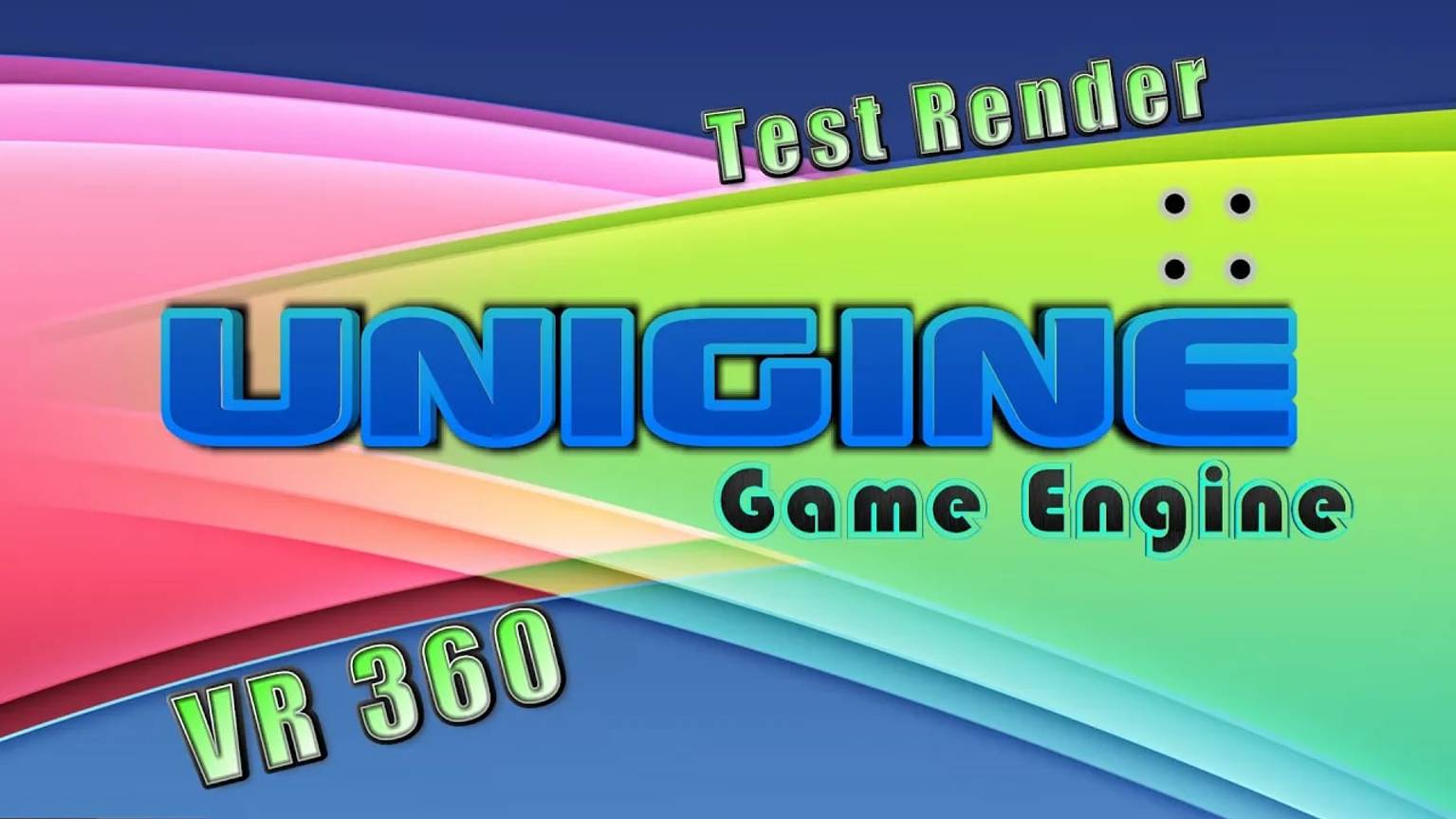 Unigine 2.11 - Test Render VR 360