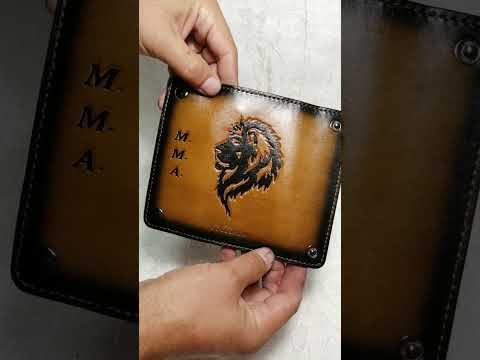 Ключница мужская. Изделия из кожи. СКСтиль. Видео обзор: Лев.