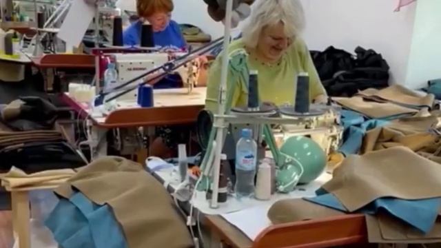 Закулисье в нашем швейном цеху