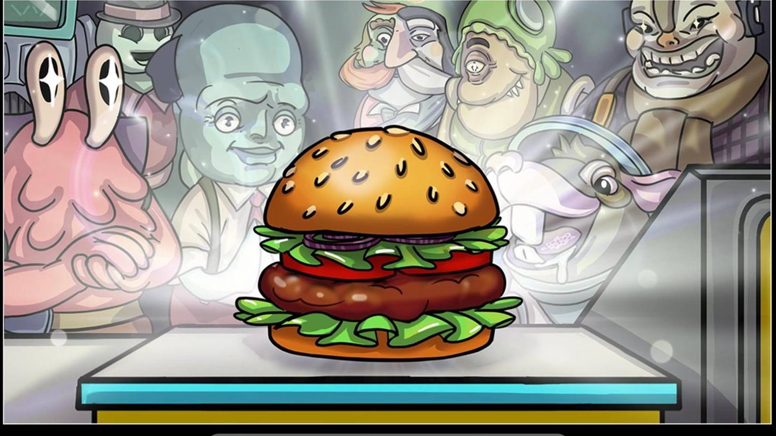 Открыл инопланетную бургерную!