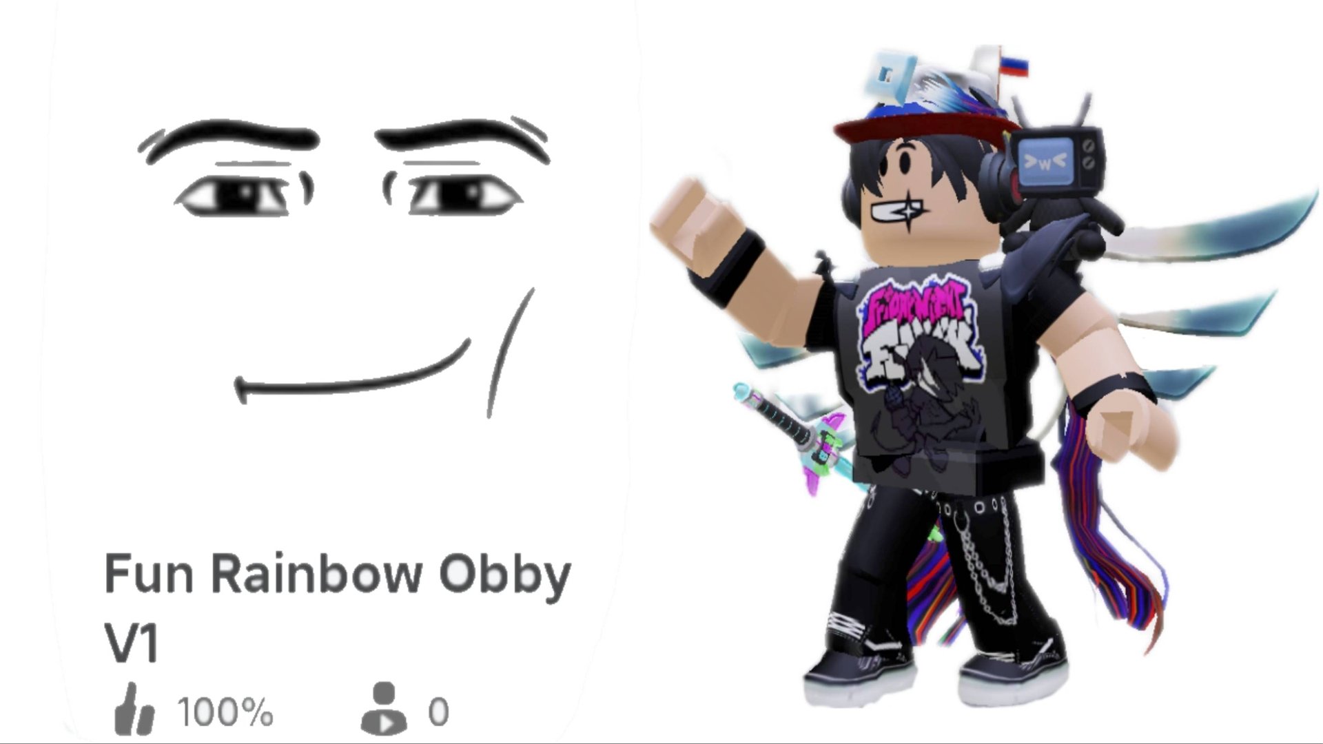 МОЯ ОББИ КАРТА В РОБЛОКС!