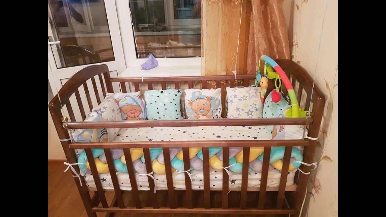 как собрать детскую кроватку