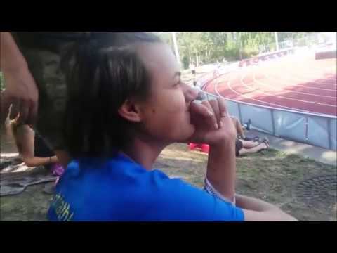 Rostock . Дашка участница чемпионата Германии по Л А среди юниоров.