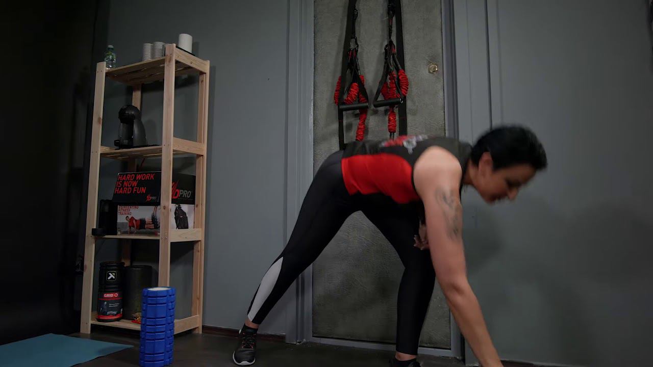 4D PRO Bungee Fitness. Тренировка спины и бицепса