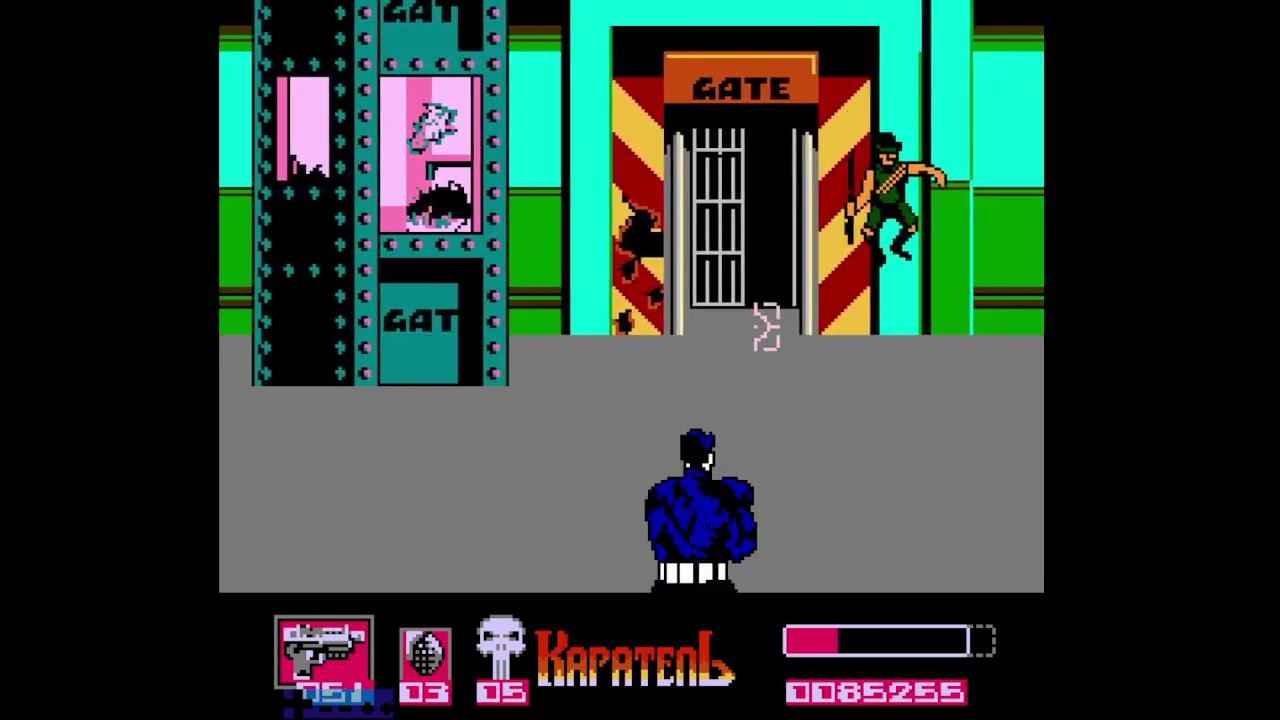 Punisher для NES \ Палач на денди