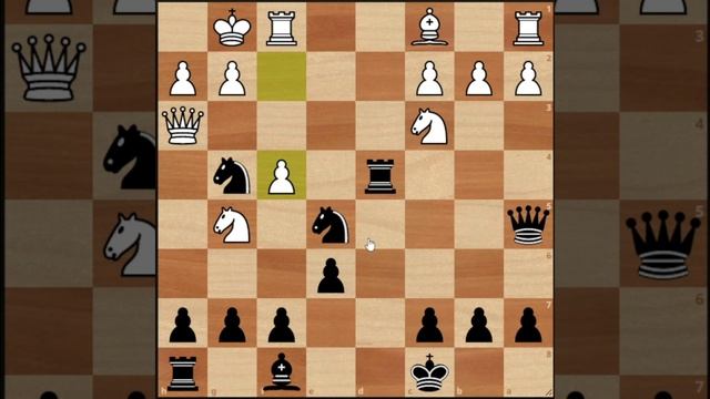 Быстрый разгром за 16 ходов с жертвами фигур