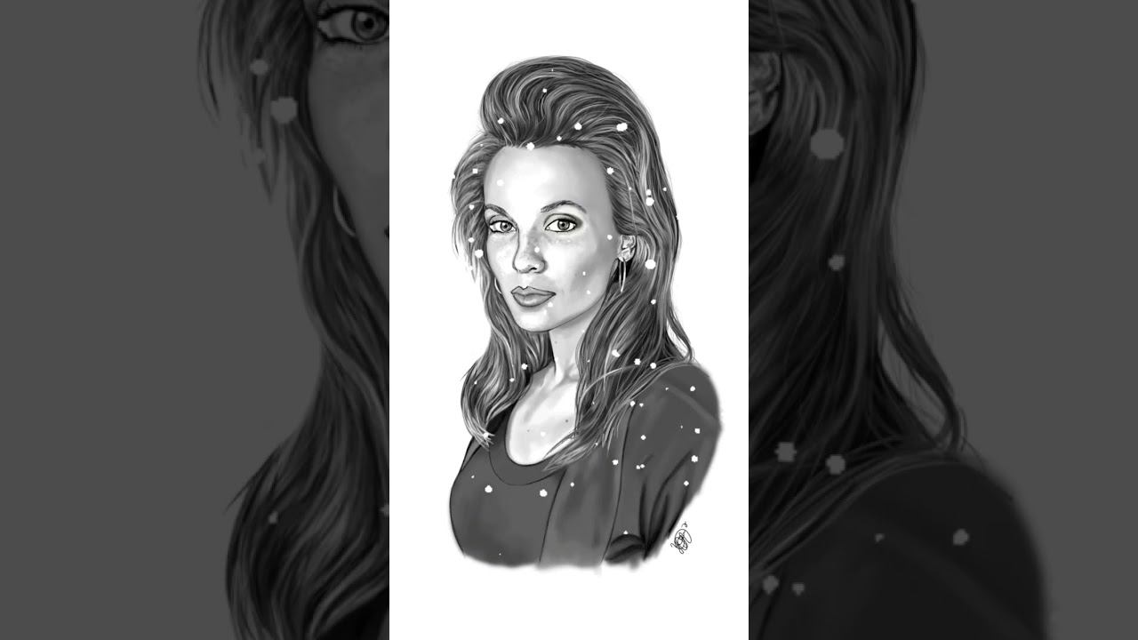 Портрет певицы и композитора Татьяны Снежиной - The portrait of Tatyana Snezhina