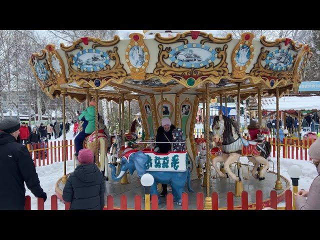 Проводы Масленицы. Карусели. Выходной Лайф.