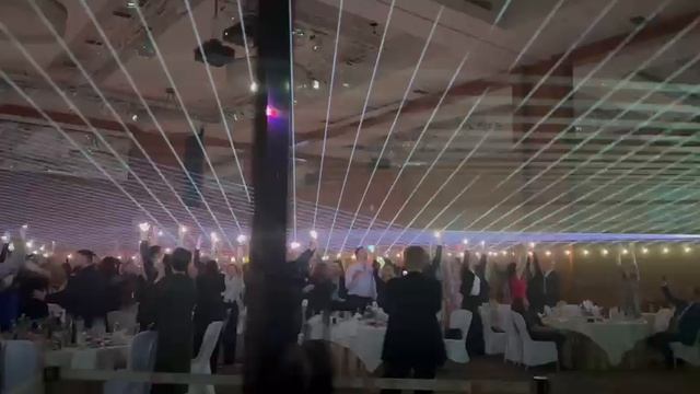 Интерактивное лазерное шоу.