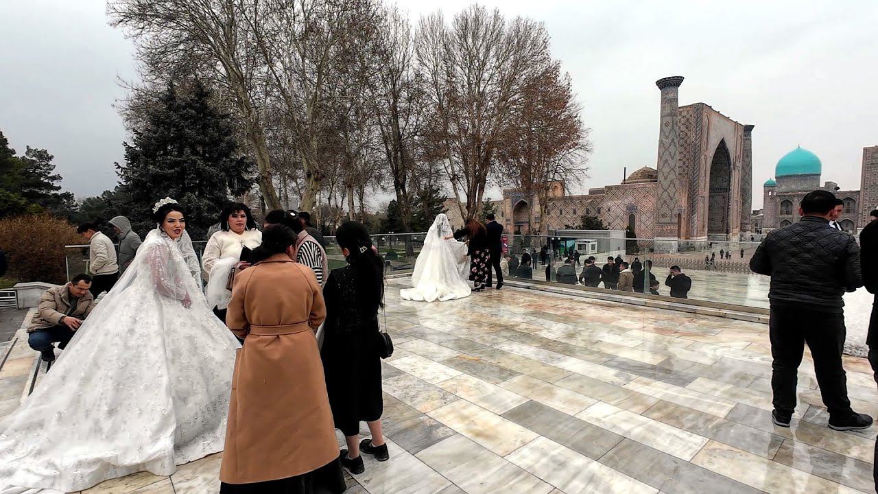 Узбекистан-2024: невесты Самарканда -- восточные красавицы #uzbekistan #узбекистан #samarkand