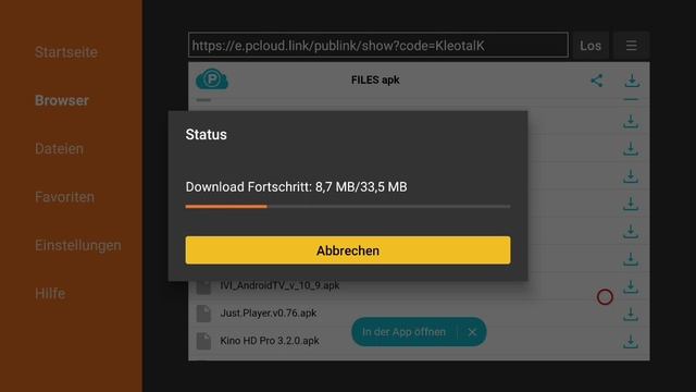 Downloader альтернативная установка apk файлов.