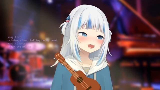 [Hololive - Gawr Gura] Israel Kamakawiwoʻole - Over The Rainbow