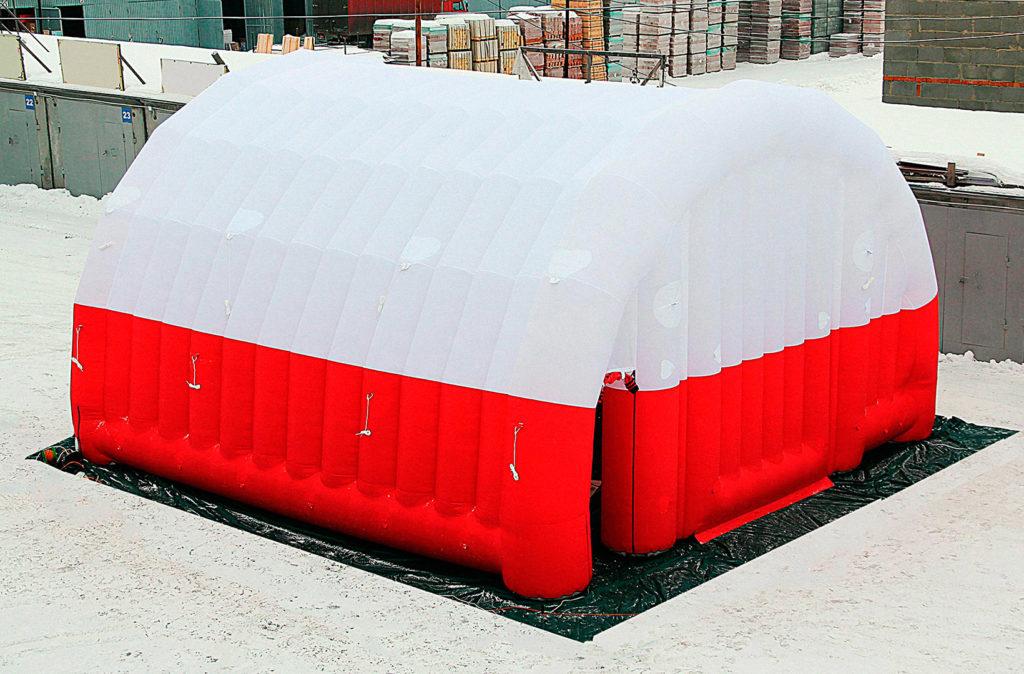 Надувной ангар – мобильный стационар