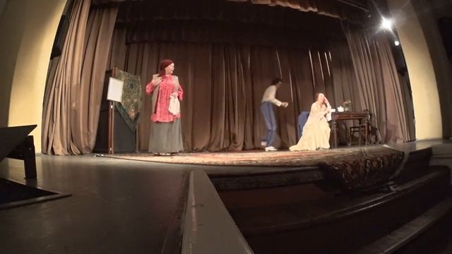 Премьера спектакля  "Сватовство Бальзаминова " 1 акт.