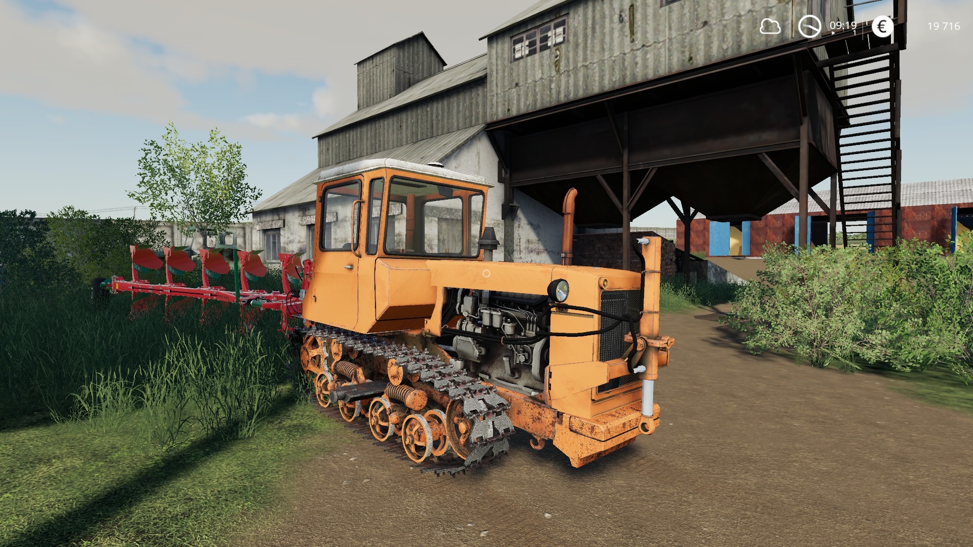 КАРТА -ОДИН РОССИЙСКИЙ КРАЙ -Farming Simulator 19 монитор тв фермер