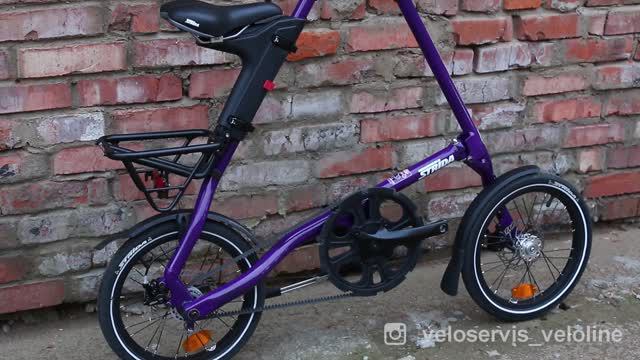 Реставрация велосипеда Strida. Покраска рамы велосипеда и полная пересборка