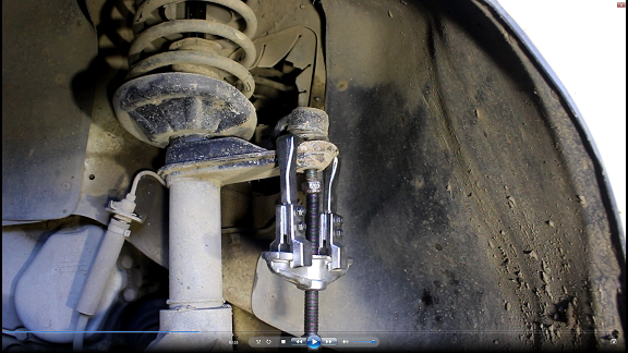 Замена рулевых наконечников на Chevrolet Lanos Шевроле Ланос 2006 года