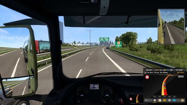 ETS 2 Рейс № 18 Покатушки с рулём Logitech G 923.mp4