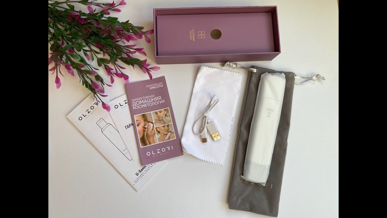 Аппарат для ультразвуковой чистки лица Olzori U-Sonic Ultra | ОБЗОР