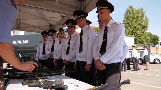 В УВД встретили молодых сотрудников