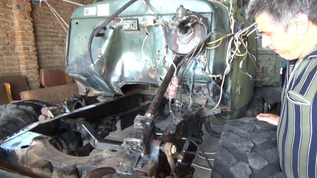 ГАЗ-63 с сердцем от Мерседес  ч.4 Сборка.