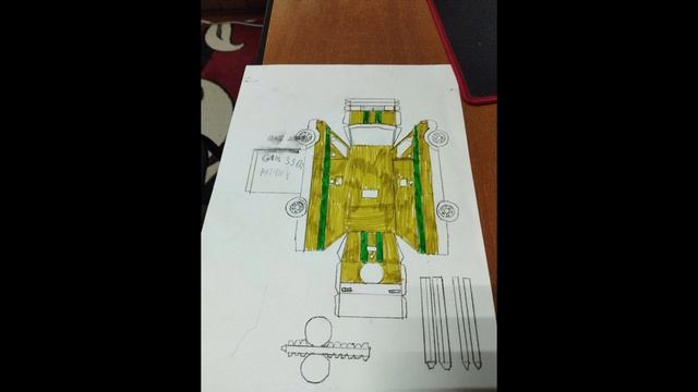 ГАЗ 3302 РАТНИК из бумаги