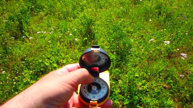 Компас. Определение времени по тени от Солнца