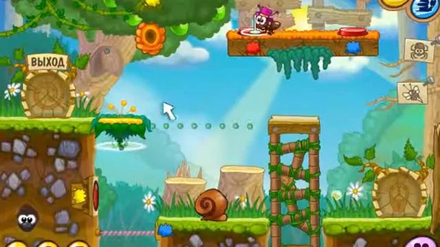 Snail Bob 5 - LEVEL 13 - 3 ЗВЕЗДЫ