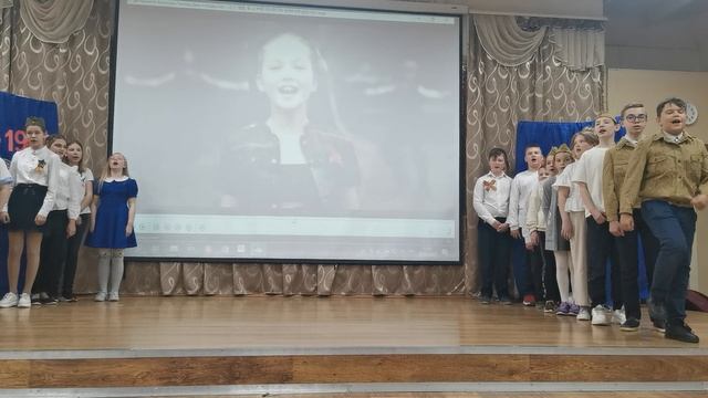 Фестиваль военных песен. 5Б