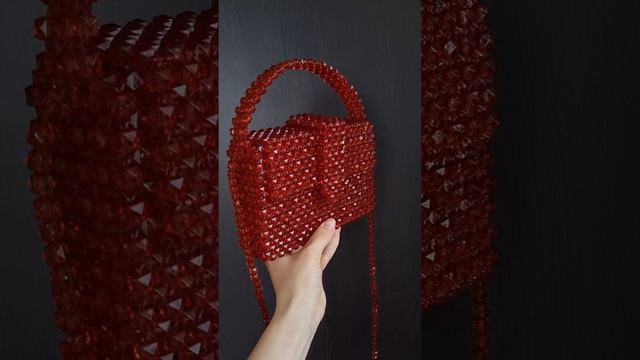 Сумка из бусин❤️Мастер-класс есть на канале✔️Ссылочка в описании❣️