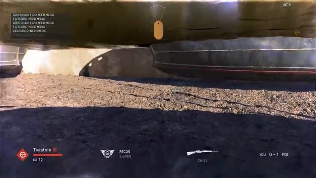 BATTLEFIELD 5 BETA. Нарезка..mp4