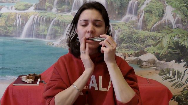 6. Как играть на варгане. Урок 6.  2 типа удара под метроном.