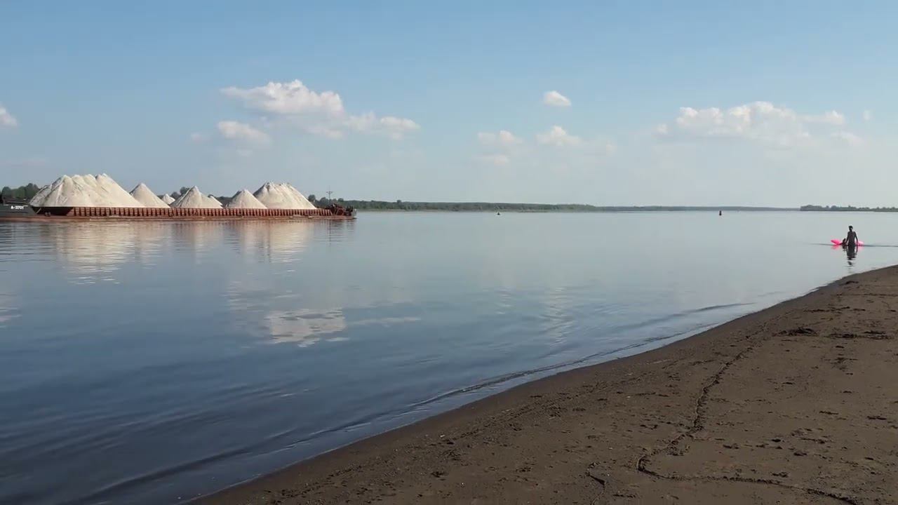 Река Кама. Удмуртия. Татарстан.