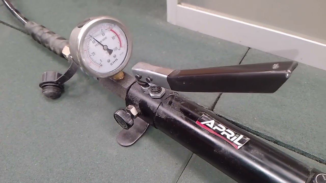 проверка давлением тестового резервуара 50см^3 - 300атм. HLCustom ВВД