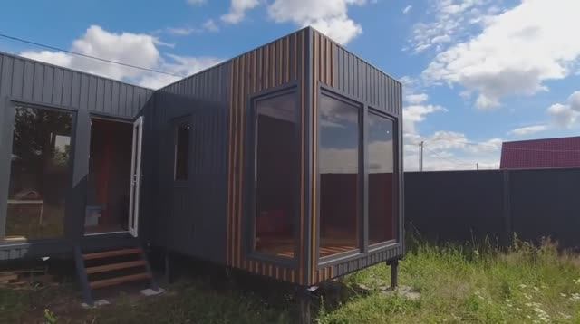 Обзор модульного дома 30м.кв