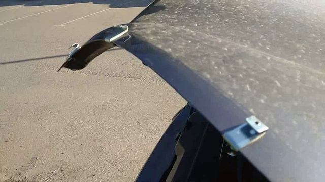 Прадо 120 - Установка дефлектора капота