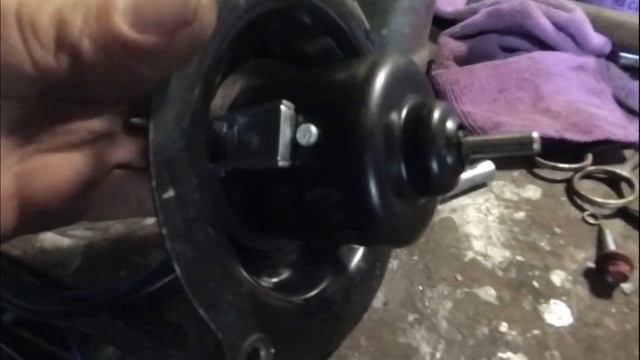 Замена мотора отопителя уаза на вазовский от классики..mp4