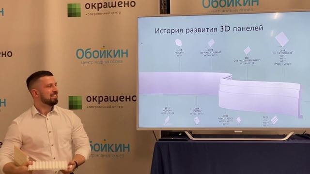 История развития 3д панелей ORAC Decor