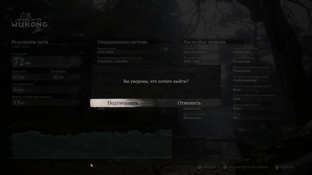Black Myth Wukong Benchmark Tool 2k i9 11900k rtx 4080 32gb RAM